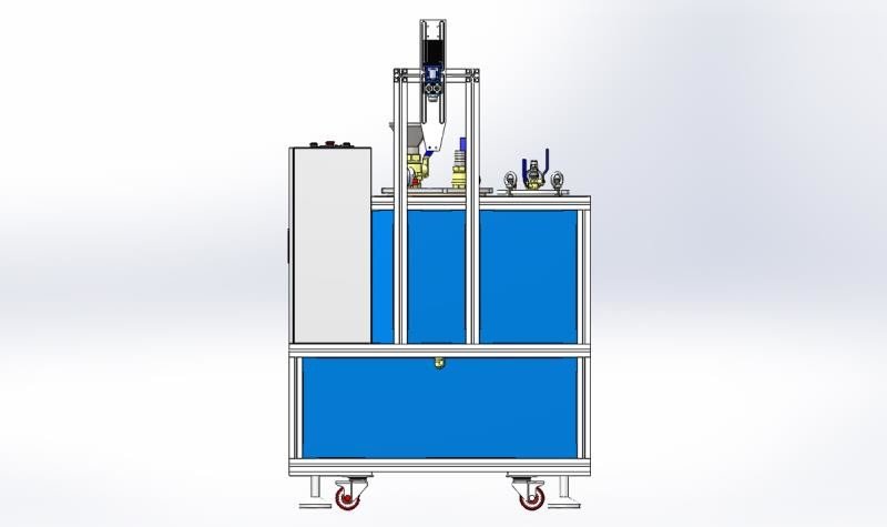 Semi-Automatic Ab Two Component Mixing and Potting Robot Machine for electronic parts
