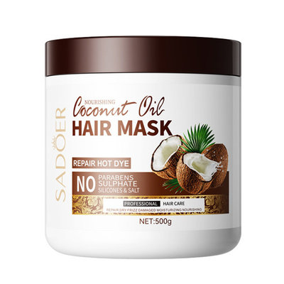 SADEOR Dandruff Coconut Oil Hair Mask Professional Care 500ml