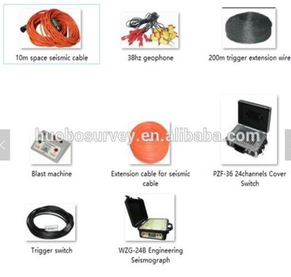 Surface Wave Seismograph Refraction Seismometer and Reflection Seismic Instrument for Sale