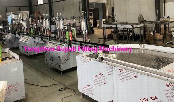 China Automatic Aerosol  Filling Machine for PU Foam, PU Foam Aerosol Filling Machine supplier