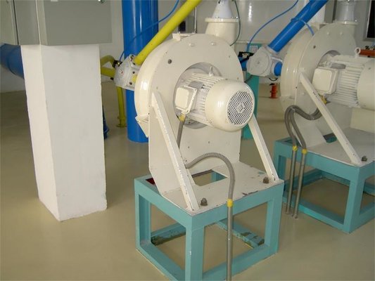 Entoleter to mechanically destroy insects, larva and their eggs in flour