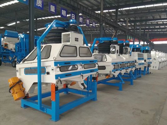 Gravity Destoner to remove stones, glass, metal in grain