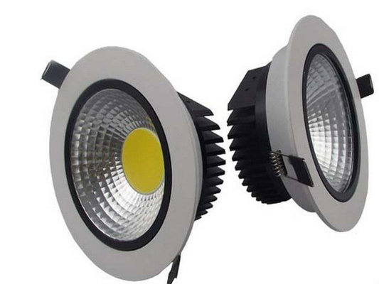 12 Watt Commercial LED Recessed Downlights , Durable Bathroom Recessed LED Ceiling Light