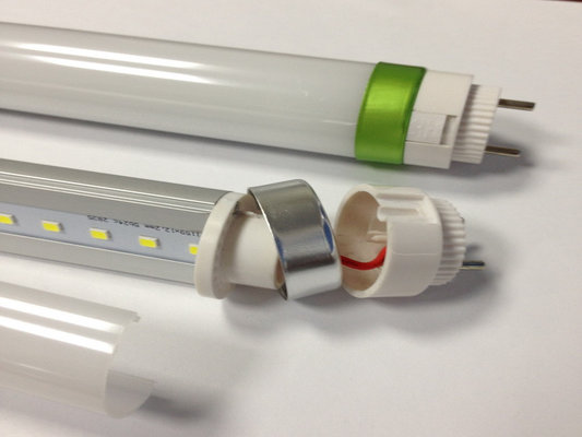 EPISTAR / Bridgelux SMD LED Tube Light 4ft 1200mm 18W With Rotatable End Caps
