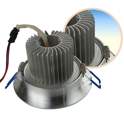 3W High Power LED Recessed Ceiling Lights Fixtures Ra75 120°