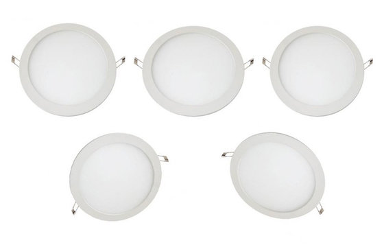 LED Recessed Ceiling Lights Frosted Cover 18W with 2800K - 6500K