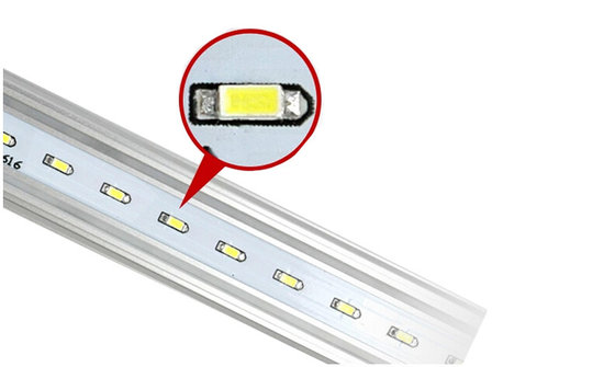 Super Bright T8 Led Tube Light CE RoHs 0.6m 10 Watt SMD2835
