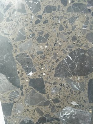 Maron Emperador Dark Quartz Stone Tiles Recyclable Feature Eco - Friendly