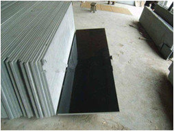 Black Granite Tile Countertop / Absolute Black Granite Tile 12x12