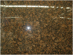 Baltic Brown Granite Stone Slabs , Brown Black Granite Countertops