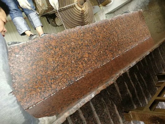 Carmen Red Natural Stone Granite Countertops Customized Service