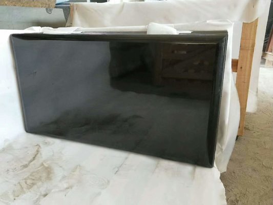 24X24 Black Granite Kitchen Countertops Customized Size CE Certification