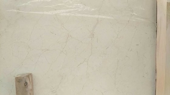 Crema Marfil Marble Slab Countertops , Carrara Marble Bathroom Countertop