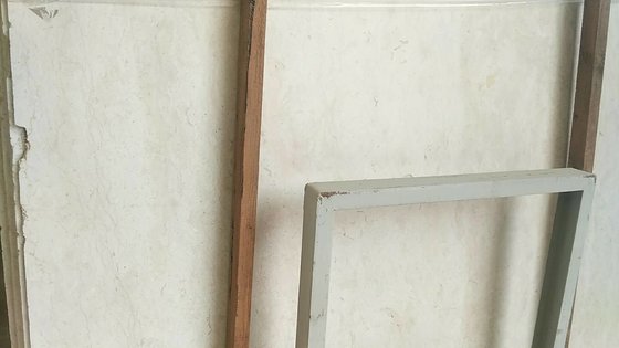 Egypt Cream Marble Slab Countertops / Carrara Marble Kitchen Countertops