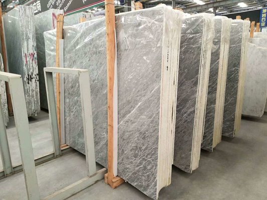 Grey Cultured Marble Vanity Tops Fashionable Looking Custom Shape