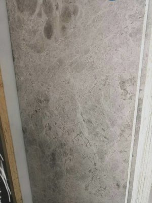 Classic Cream Marble Slab Countertops , Carrara Marble Kitchen Worktop