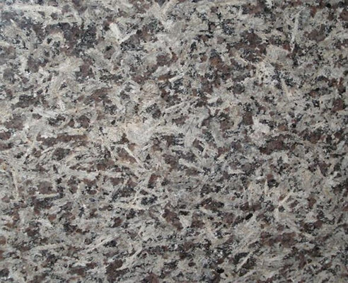 Saint Louis Brown Granite Stone Tiles / Composite Granite Floor Tiles