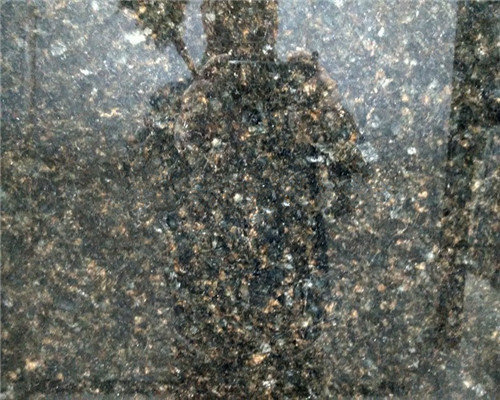 Green Granite Stone Slabs Customized Dimension CE Certification