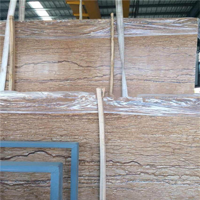 French River Golden Marble Stone Slab / Natural Stone Marble Eco - Friendly