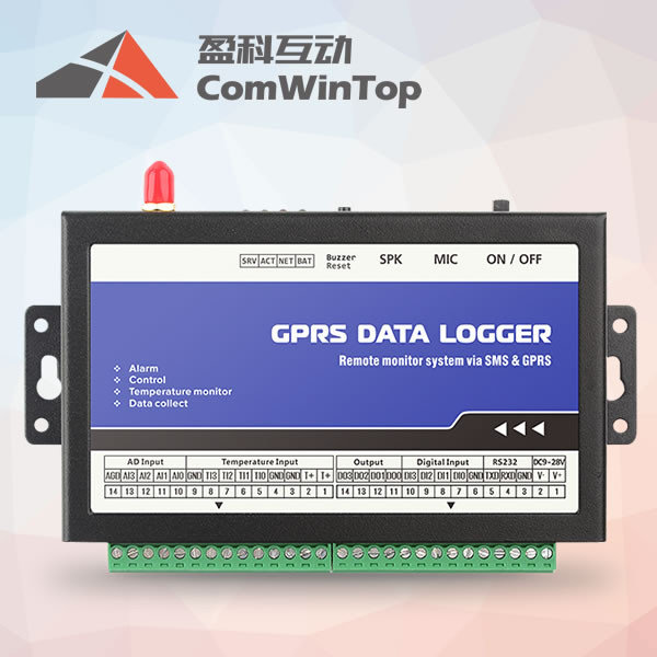 CWT5016 GPRS temperature data logger, with web based server display and analyze the data