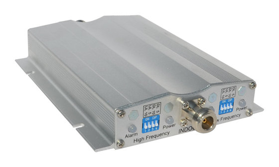 IP40 Mobile Gsm Signal Booster , 10dBm Dual Band Cellular Signal Repeater
