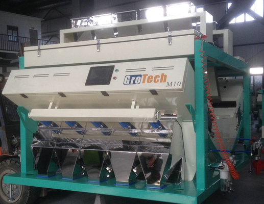 Lentil Color Sorter Machine The full color CCD camera 2048 pixel supplier