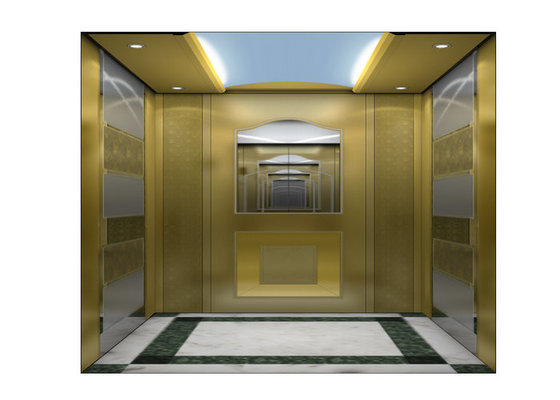 Machine Room Less Elevator double permanent magnet / synchronous elevator