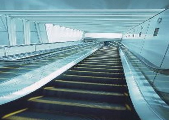 ISO9001 Automatic Escalator 800mm step width with overspeed protection