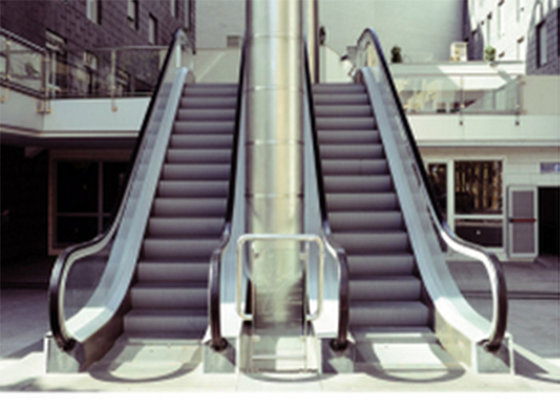Hairline finished stainless steel indoor escalator  of Guangri -- GRF