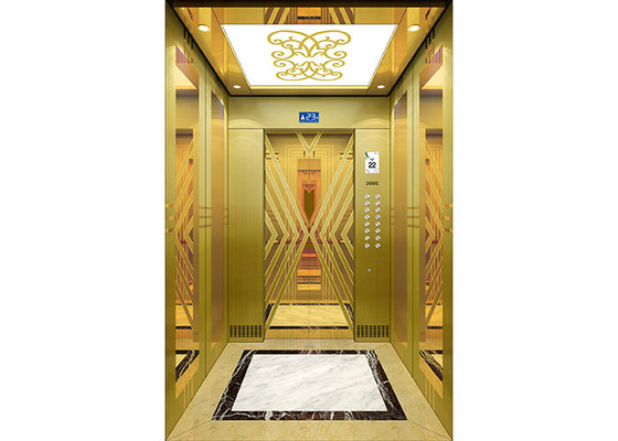 Mirocomputer  control mini machine room passenger elevator