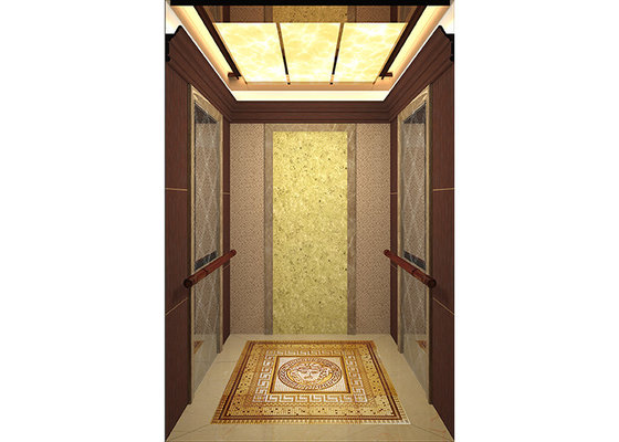 VVVF control Guangri Elevator mini machine room 1.0m/s ~ 2.5m/s Speed