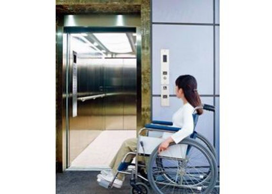 ISO14001 hospital bed lift With great humanistic care Over- speed protection