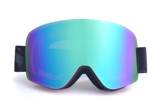 2017 new winter wholesale fancy design adults ski goggles with blue colors