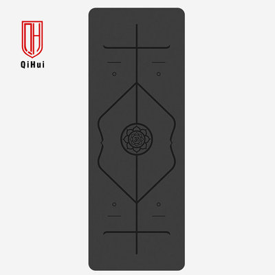 custom posture line natural rubber yoga mat tuhao yoga mat