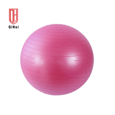 Gymnastic Pink / Blue Exercise Ball , Weight Loss Anti Burst Exercise Ball