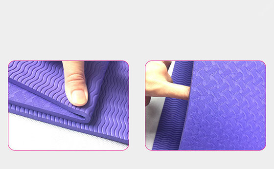 High Density PTE Gym Yoga Mat At Home Use 183 * 61 Size CE Certification