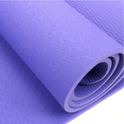 183CM Length Dance Thick Yoga Mat , Non Slip Adult Eco Friendly Yoga Mat