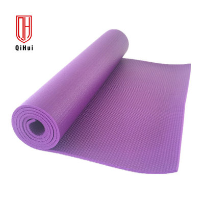 Double Sided Foldable Yoga Mat , Anti Skid Assorted Color Black Fitness Mat