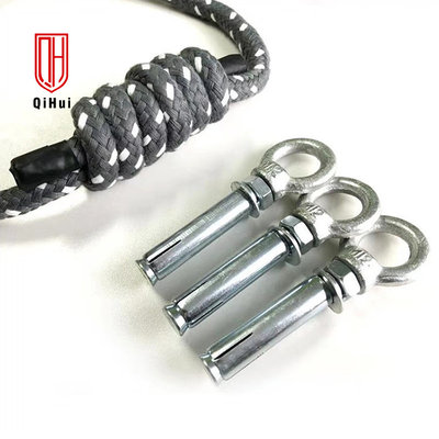 Reinforced 15mm Dia Gym Yoga Equipment Yoga Rope Wall Kit For Beginner