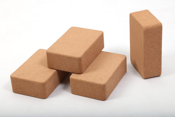 Auxiliary Breathable Yoga Block Brick Delicate Touch Clearly Visible Wood