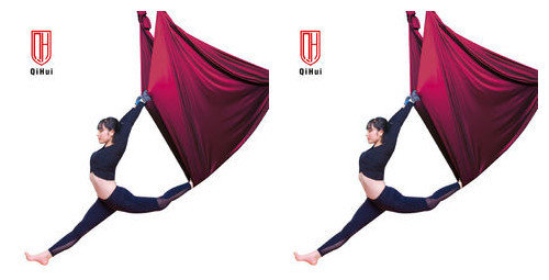 Gym Soft Yoga Hammock Kit Strong Bearing Capacity For Fitness Building