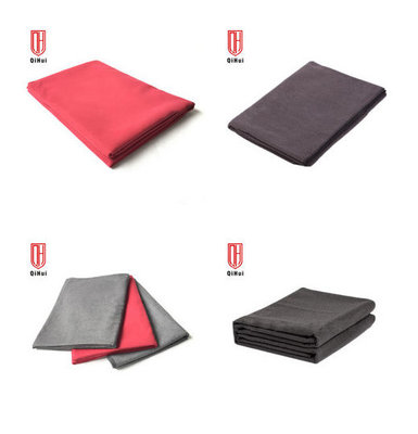 Super Soft Fleece Yoga Blanket Customized Design For Fitness Equipment