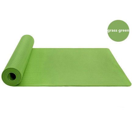 183*61cm Fitness Thickness 6mm TPE Non Toxic Yoga Mat