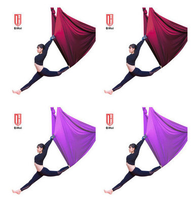 Extension Straps Hanging Yoga Trapeze From Ceiling , Ultra Strong Antigravity Hammock Kit