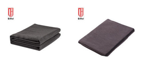 Thick Warm Yoga Blanket Customized Size For Adult Eco Friendly 1200g Weight