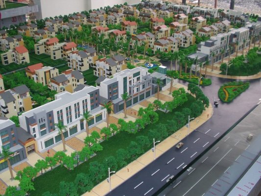 Construction & Real Estate Villa Miniature 3d Building Model, 3d scale building model