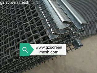China gravel screen wire mesh/wire cloth as wear parts of screen and crusher supplier