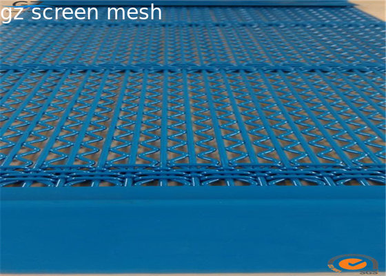 sheathed metal hooks screen mesh of 65Mn high carbon steel metal sheet for screening and crushing wear parts supplier