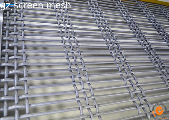 hooked edge screen cloth of 65Mn high carbon steel metal sheet for screening and crushing wear parts supplier