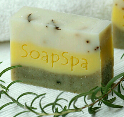 Spa Organic Olive Soap Skin Moisturizing Exfoliating Body Scrub Soap